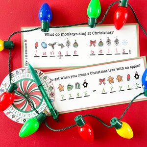 Christmas Decoder Wheel - Cipher Wheel - Christmas Activity Printable ...