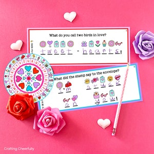 Valentine's Day Decoder Wheel - Cipher Wheel - Printable Valentine's ...