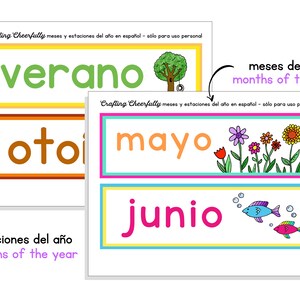 Spanish Calendar Kit for Kids, Editable, Pocket Chart Calendar ...