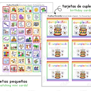 Spanish Daily Activity Routine Cards - Spanish Visual Schedule Cards ...