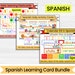 Spanish Early Learning Calendar and Cards Bundle - Flashcards ...