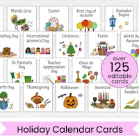 Holiday Calendar - Etsy