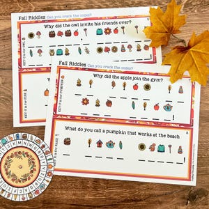 Four Seasons Decoder Wheel Bundle, Cipher Wheels, Printables - Etsy