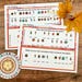 Fall Decoder Wheel - Cipher Wheel - Printable Activity - Etsy