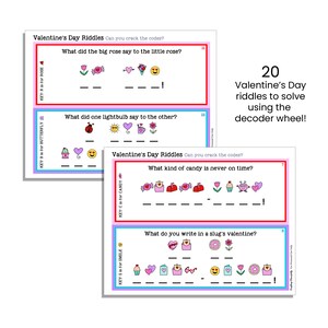 Valentine's Day Decoder Wheel - Cipher Wheel - Printable Valentine's ...