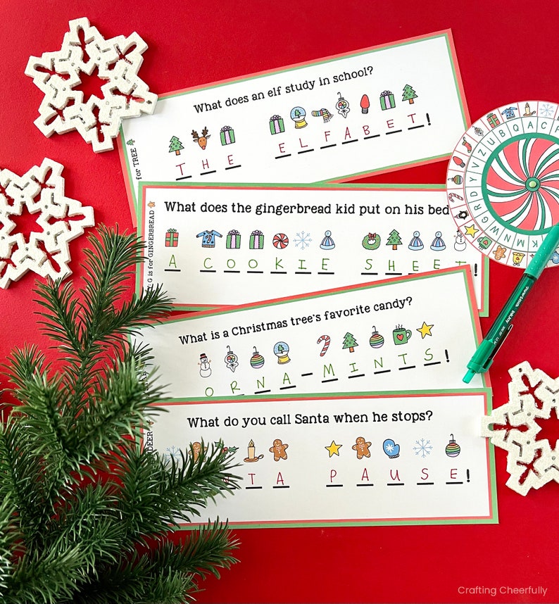 Christmas Decoder Wheel - Cipher Wheel - Christmas Activity Printable ...