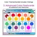 Color Card Bundle Color Flashcards and Worksheets Printable - Etsy