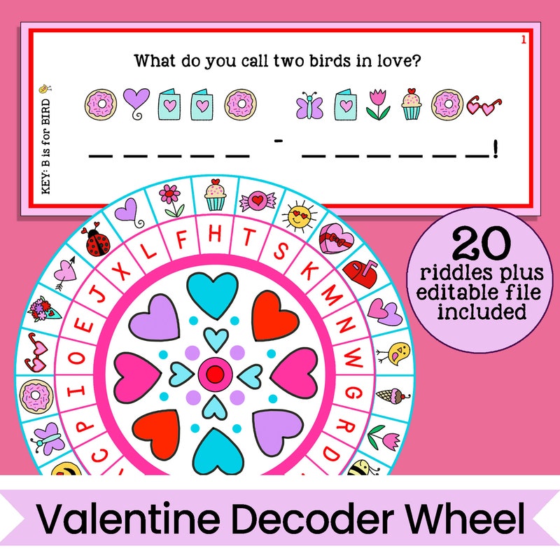 Decoder Wheel Printable - Etsy