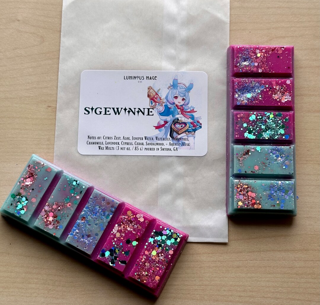 Sigewinne Genshin Impact Wax Melts Body Spray Bergamot Breeze Fleur De ...