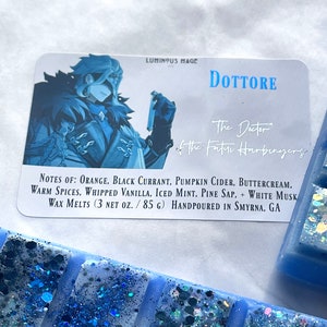Dottore of the Fatuii | Genshin Impact Wax Melts, Body Spray, and Soap ...