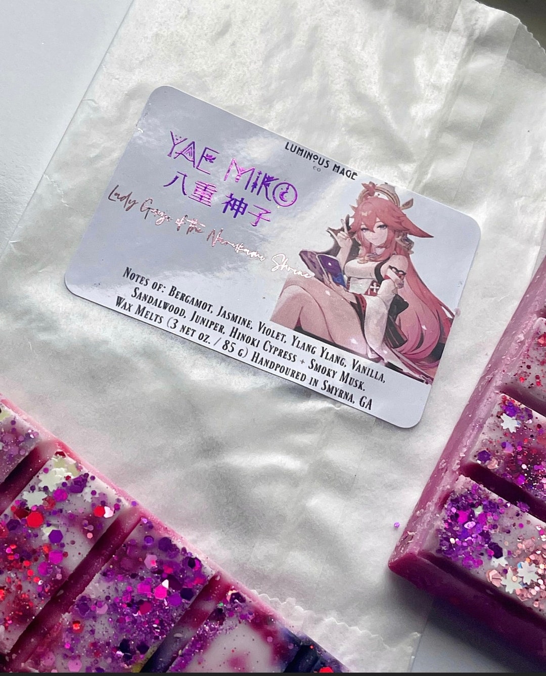 Yae Miko | Genshin Impact Wax Melts, Body Spray, Soap Bars | Sultry ...