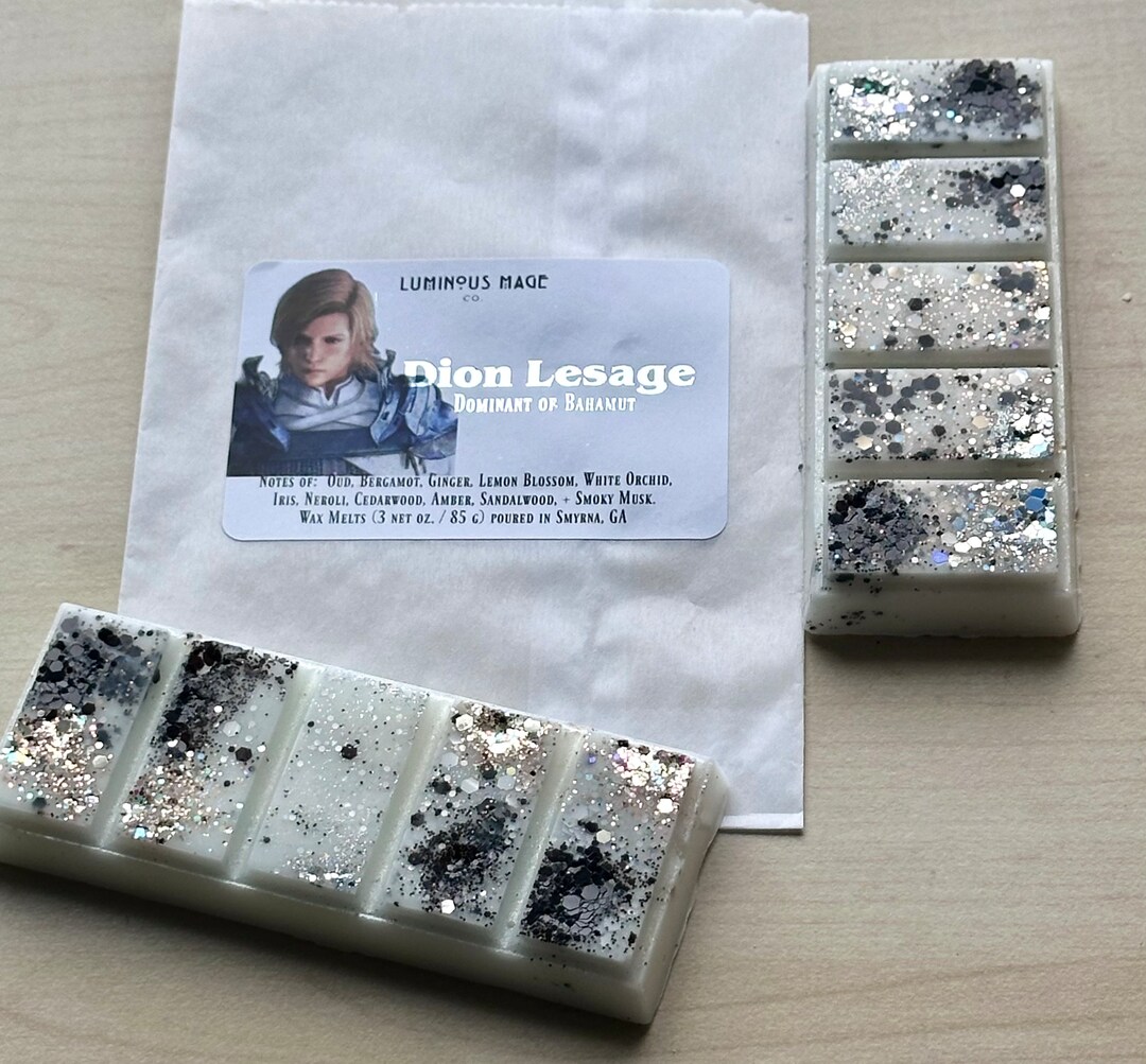 Dion Lesage FFXVI | Final Fantasy 16 Wax Melts + Body Spray | Pink ...
