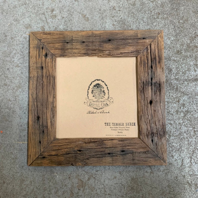 Recycled Timber Picture Frame, Rustic Photo Frame, A4, A3, 8x10, 6x4 ...