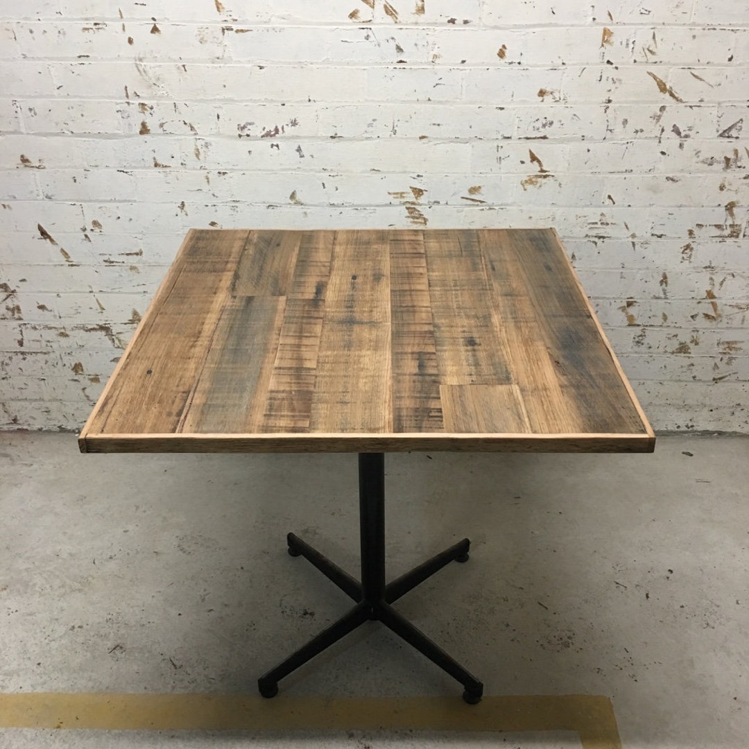 Rustic Recycled Timber Table Tops, Cafe/restaurant Unique & Handmade ...