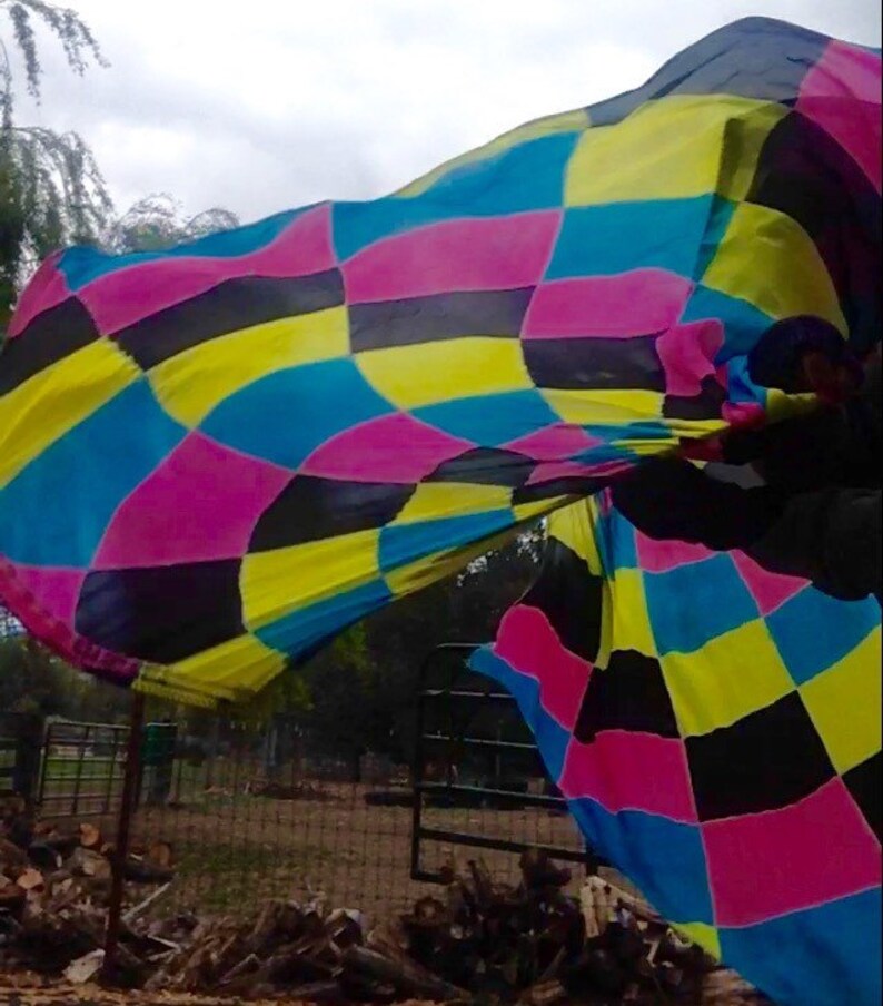 Silk Swing Flags Hand Painted COLOR OPTIONS Captivate - Etsy