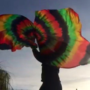 Spin Flags. Weighted Silk Flow Flags! Performance Prop for Flow Artists ...