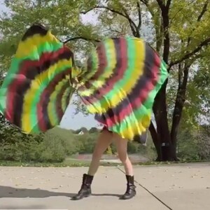 Spin Flags. Weighted Silk Flow Flags! Performance Prop for Flow Artists ...