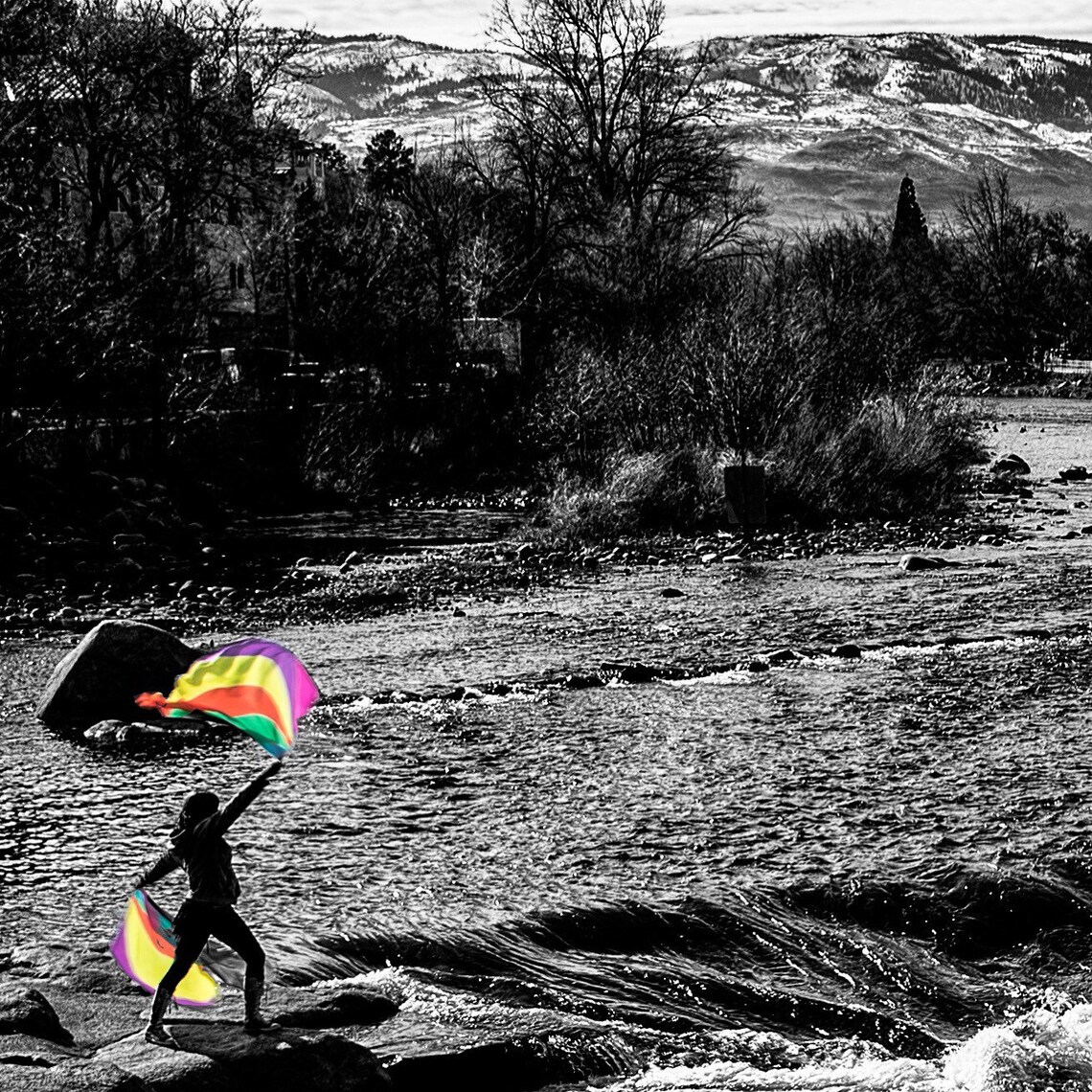 Silk Swing Flags Pair of Hand Painted Spin Flags. This Pattern | Etsy