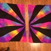 Weighted Flags UV Glow Hand Dyed Silk Spin Flags Made to Order. Perfect ...