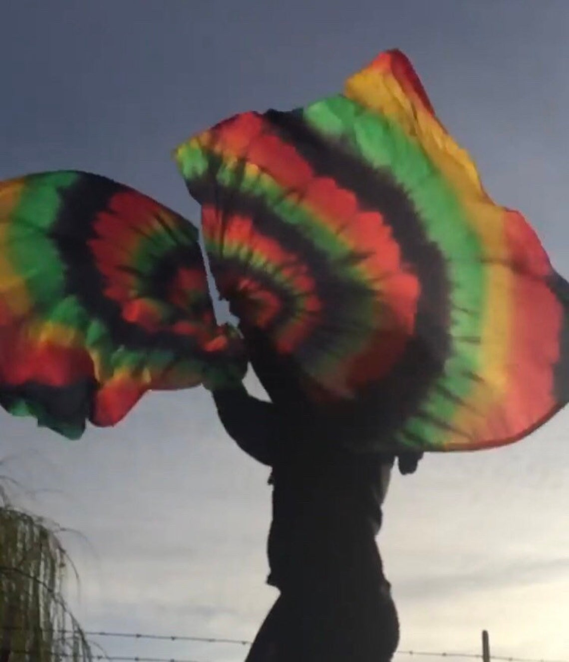 Spin Flags. Weighted Silk Flow Flags! Performance Prop for Flow Artists ...