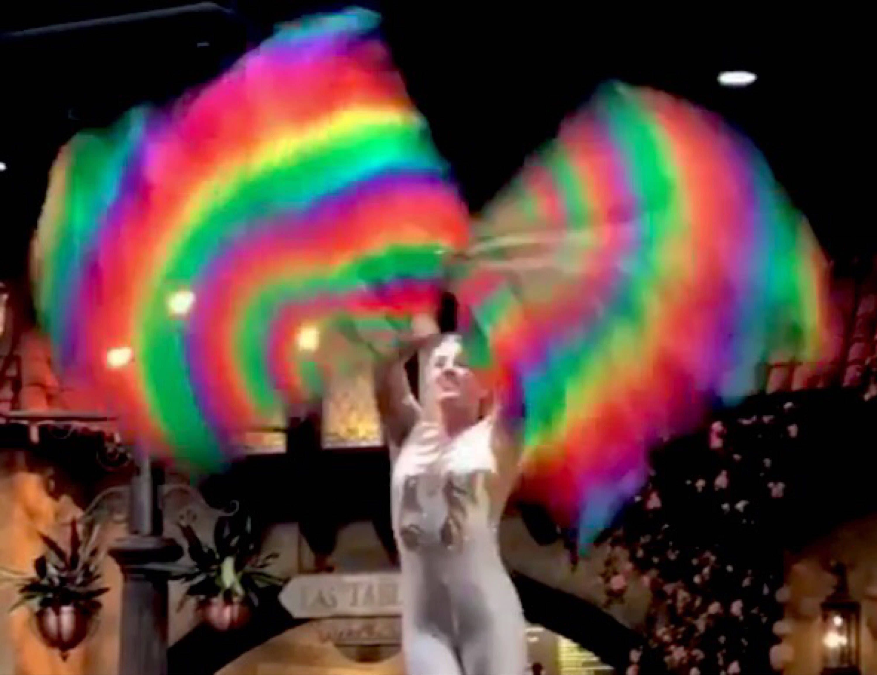 Swing Flags Hand Dyed Silk Spin Flags. Made to Order. Perfect | Etsy