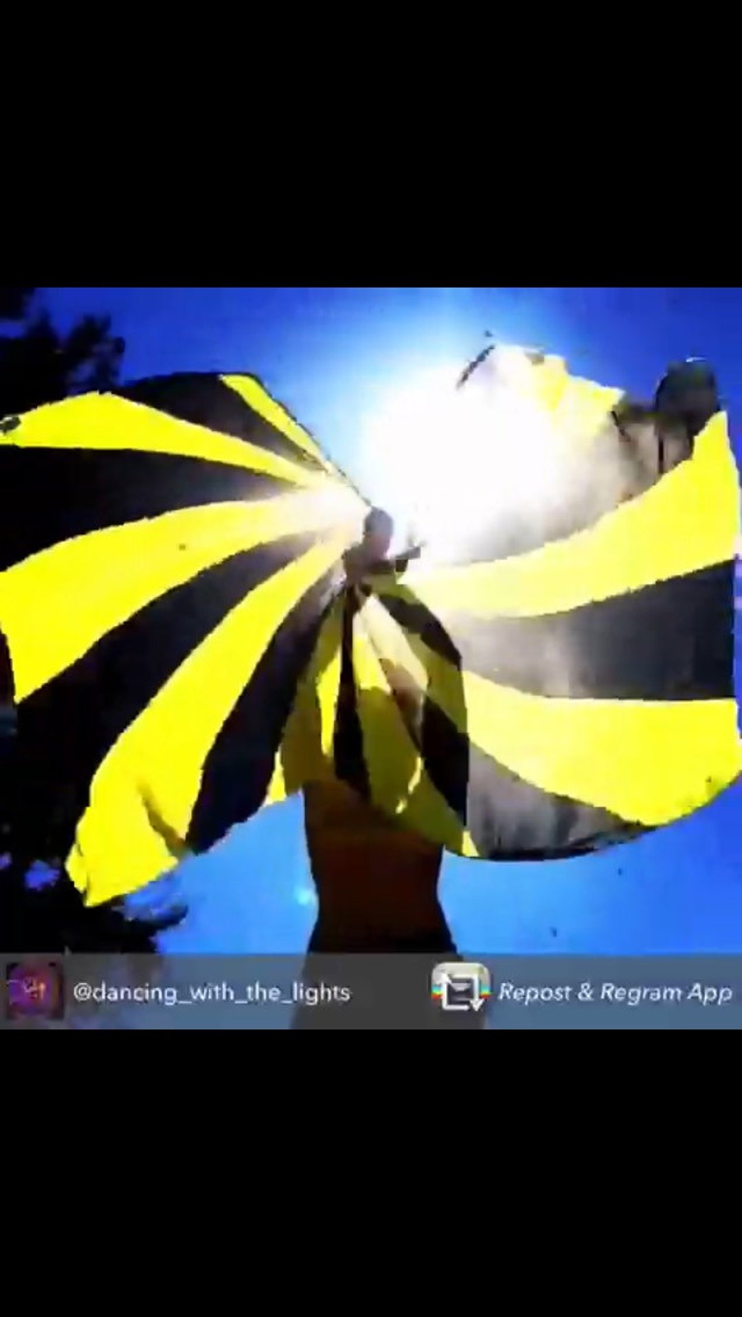 Pair of Hand Painted Spin Flags. This Pattern Creates Amazing Visual ...