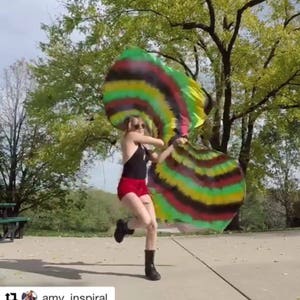 Spin Flags. Weighted Silk Flow Flags! Performance Prop for Flow Artists ...