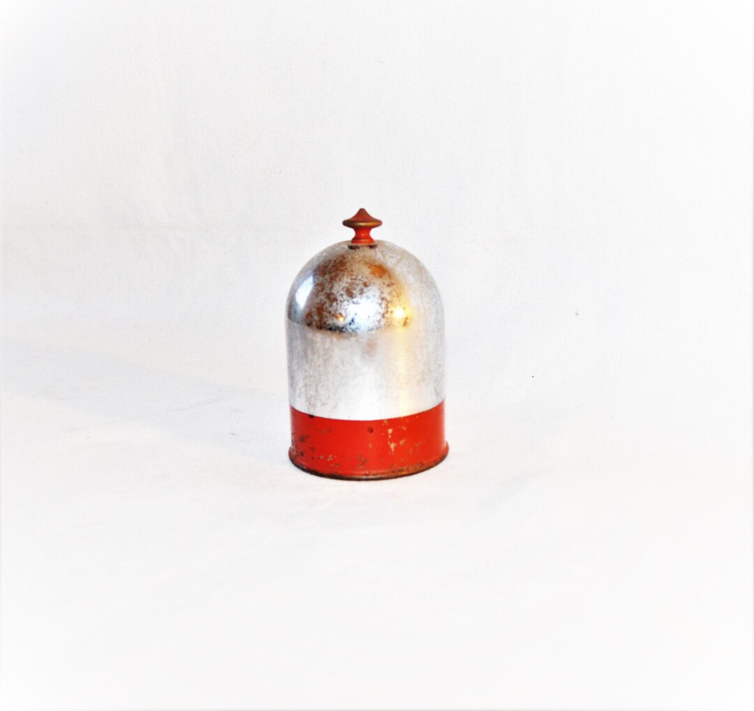 Vintage Drill Bit Holder Parts Tool Box Silver Bullet Red Rustic ...