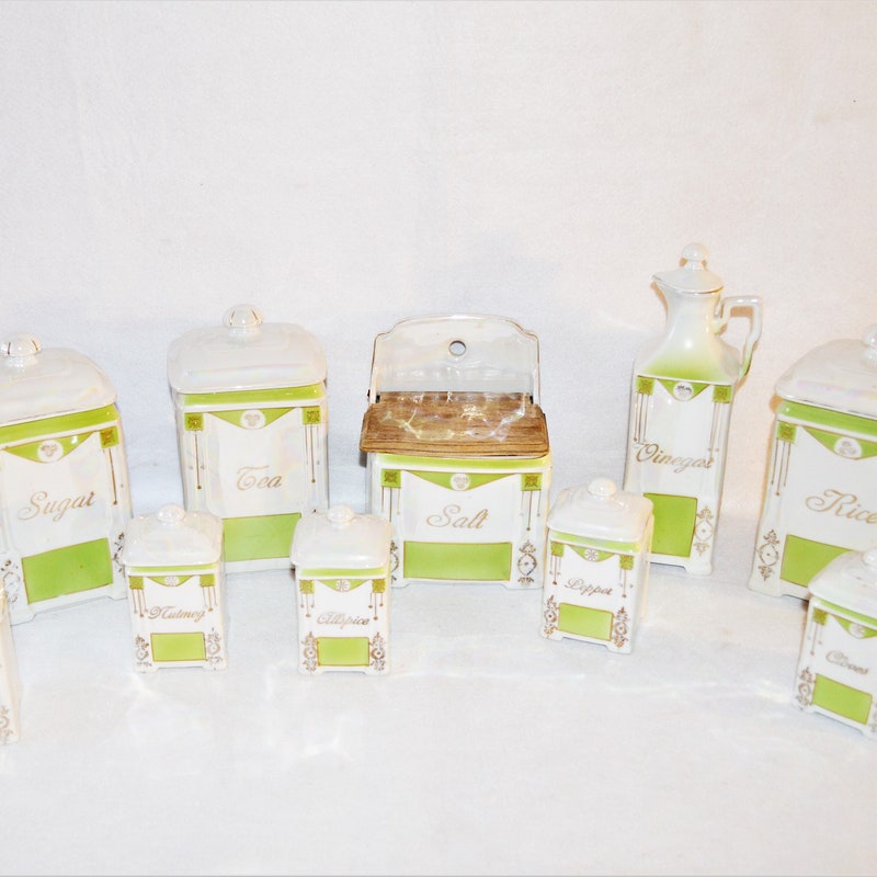 Lusterware Jar - Etsy