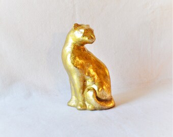 Gold Animal Figurine | Etsy