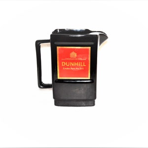 Black Red Whisky Decanter Pitcher Dunhill Liquor Scotch Whiskey Logo ...