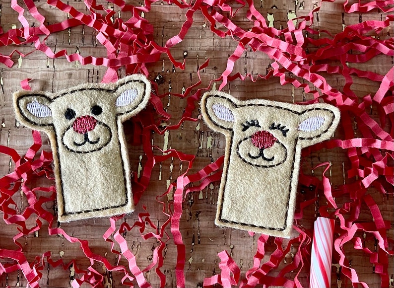 Reindeer Candy Cane Holder, Candy Cane Holder, Stocking Stuffers ...