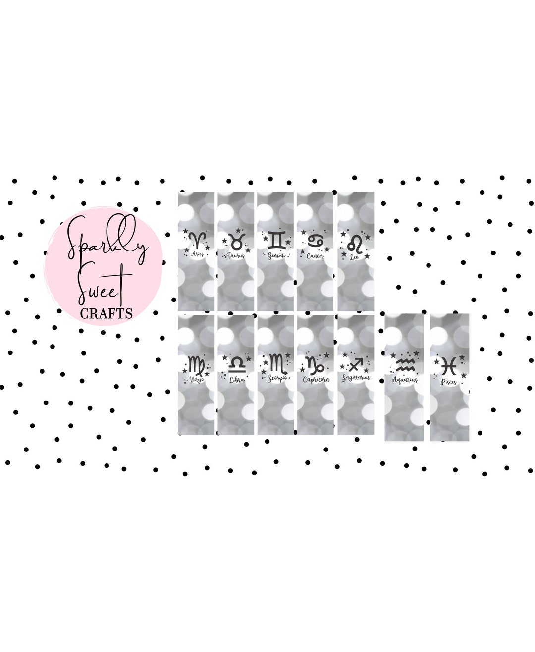 Astrology Signs Pen Wrap Bundle PNG SVG Full Wrap - Etsy