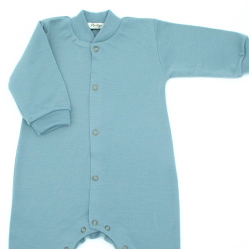 Merino Wool Romper/ Woollen Baby Romper/baby Overall/baby Long - Etsy