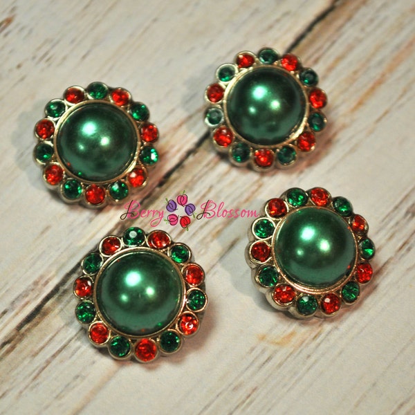 Rhinestone Button - Etsy