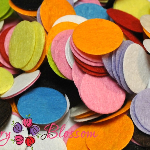 Felt Circles - Etsy