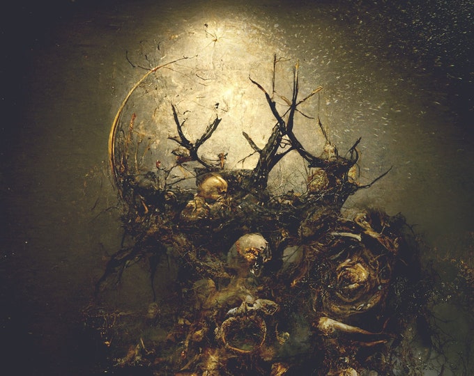 Alchemy Gothic Art Print “citrinitas” - Etsy