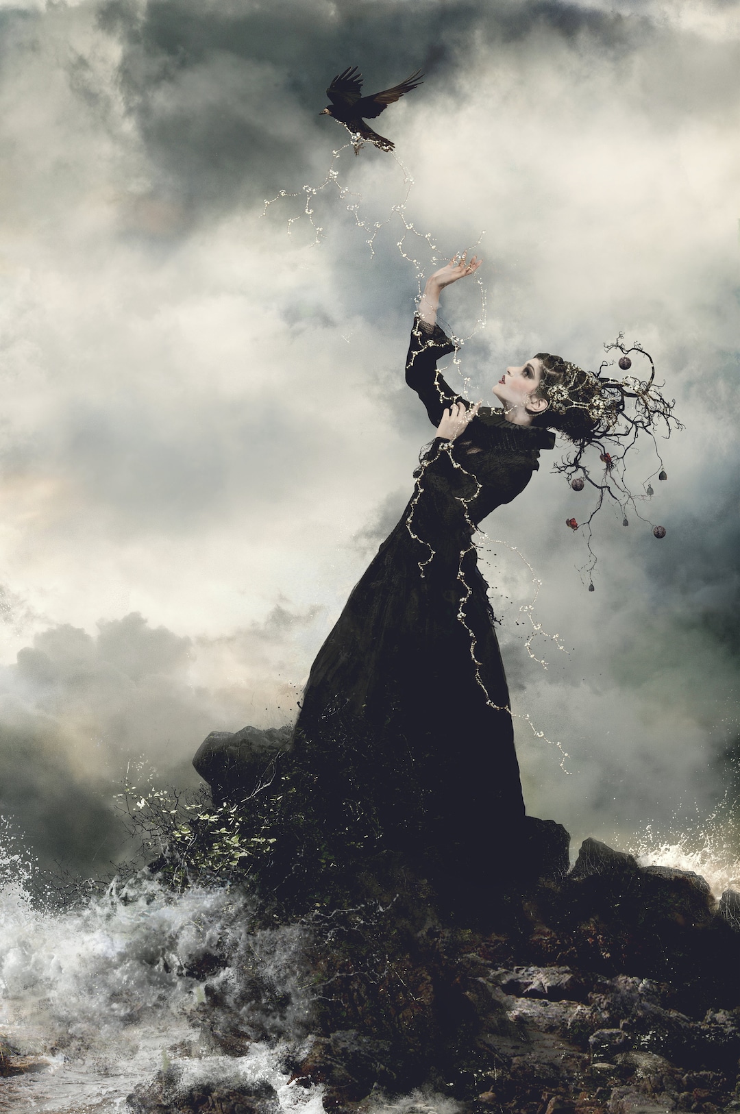 Enchantress Art Print “ariadne's Thread” - Etsy