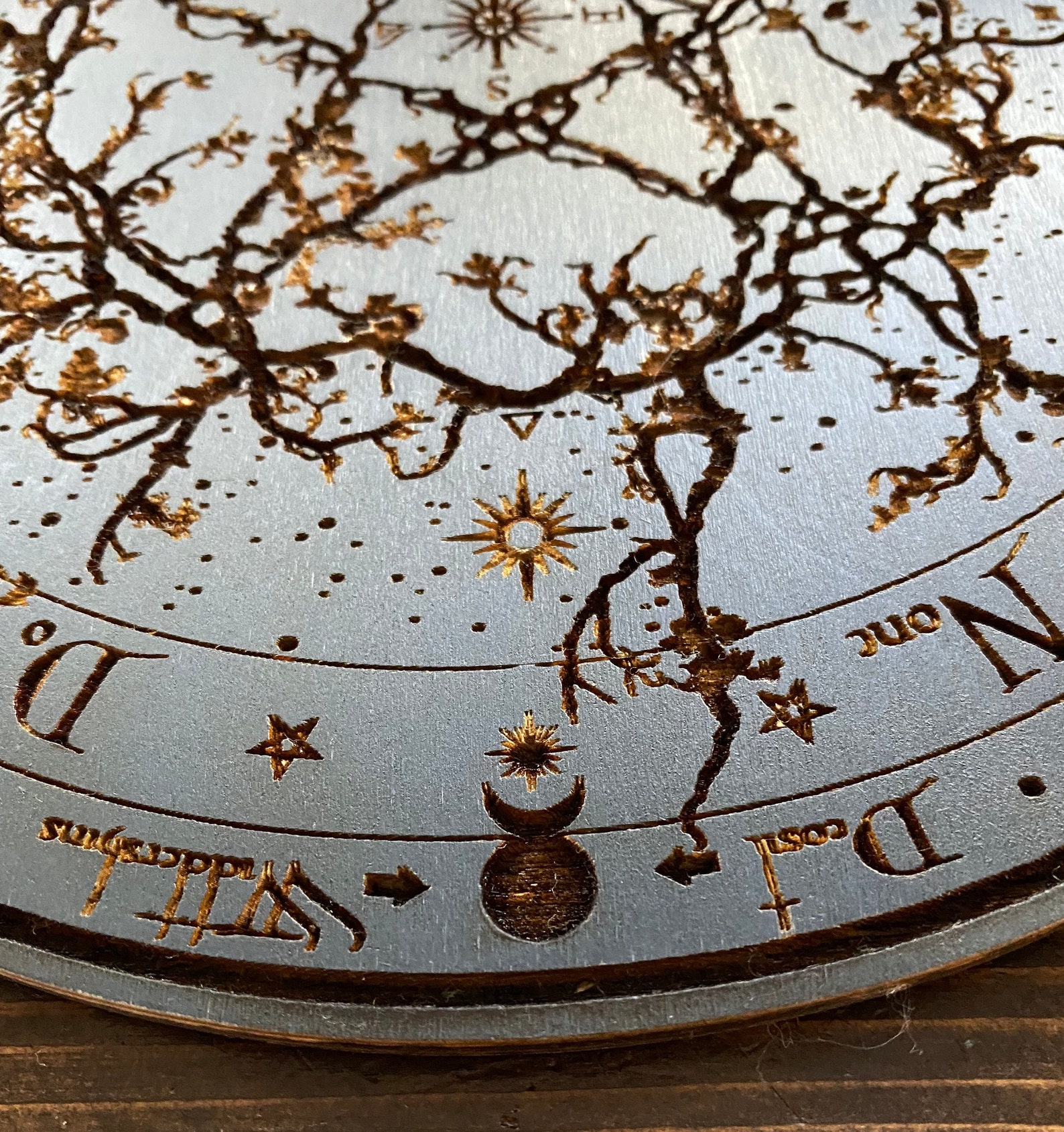 Wiccan Rede witches' Rede Deep Laser Carved Hand - Etsy