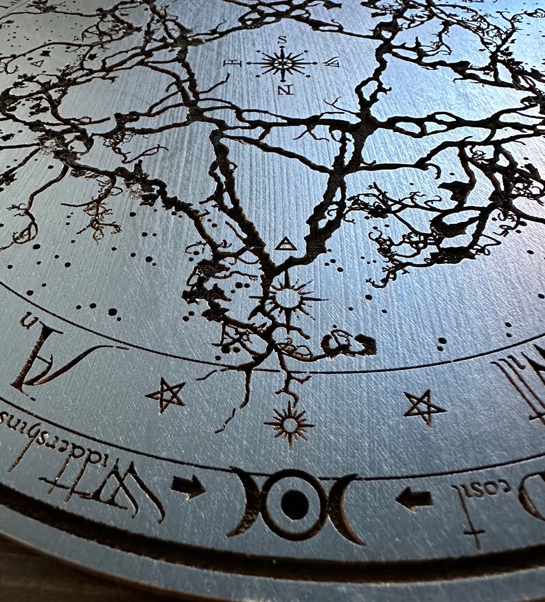 Wiccan Rede witches' Rede Deep Laser Carved Hand - Etsy