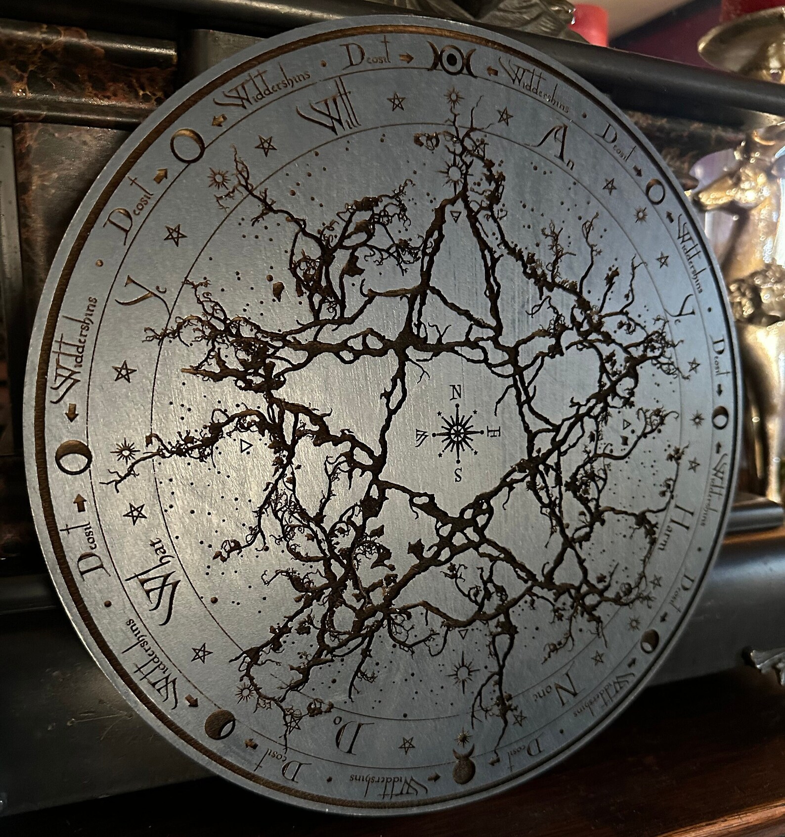 Wiccan Rede witches' Rede Deep Laser Carved Hand - Etsy