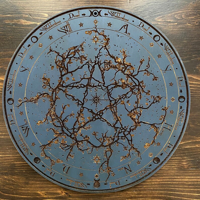 Wiccan Rede witches' Rede Deep Laser Carved Hand - Etsy