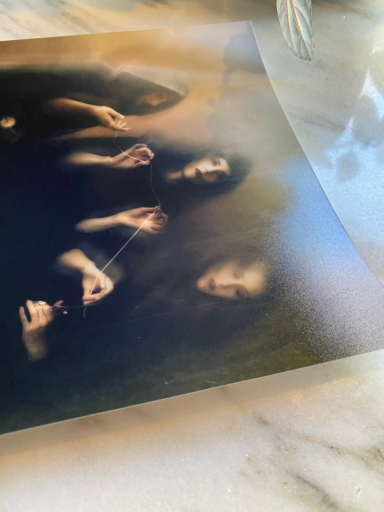 Witchy Art Print “the Three Fates” - Etsy