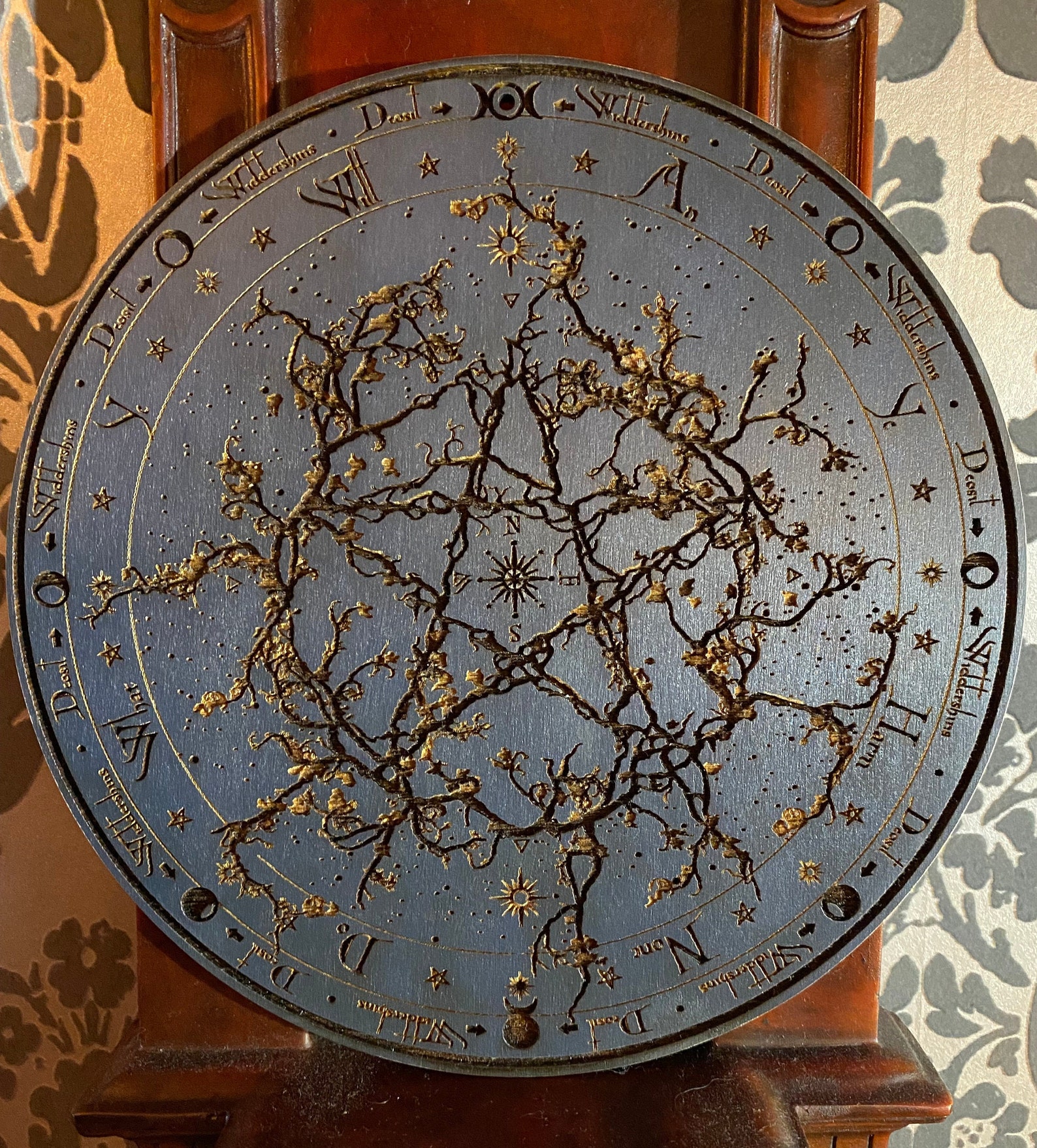 Wiccan Rede witches' Rede Deep Laser Carved Hand - Etsy