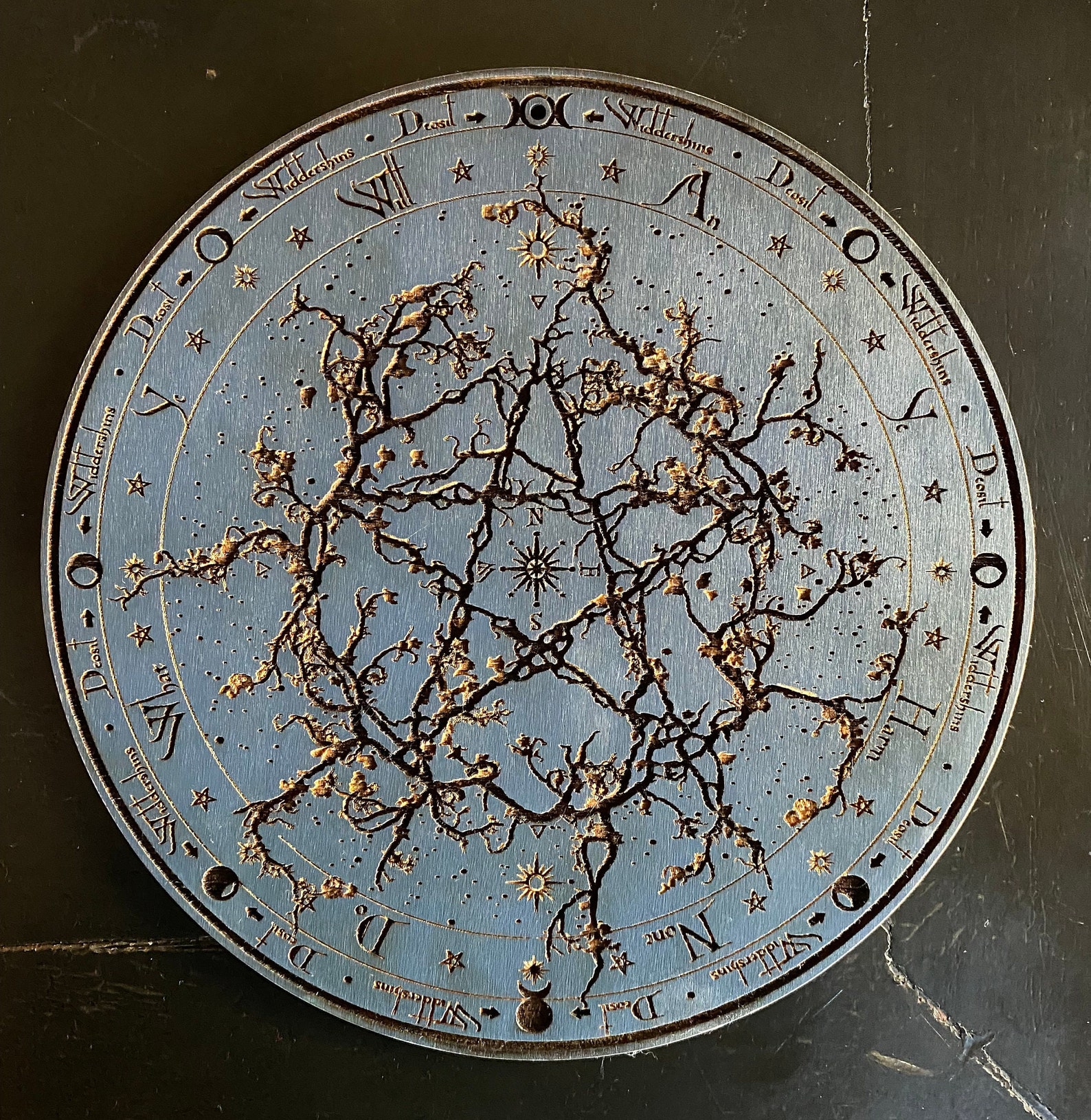 Wiccan Rede witches' Rede Deep Laser Carved Hand - Etsy