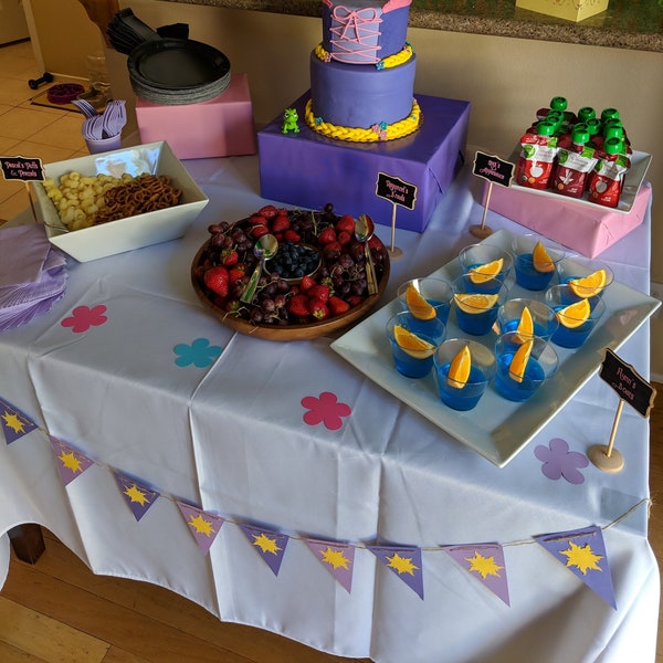 Tangled Party Decorations - Etsy