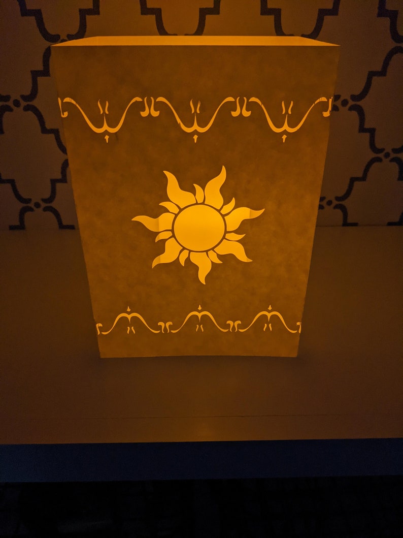 Tangled Lantern Rapunzel Lantern Large Square Discount - Etsy