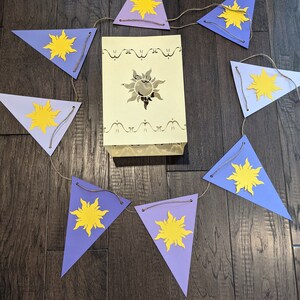 Tangled Flag Banner - Custom Cut - Customizable Sizes and Colors - Etsy