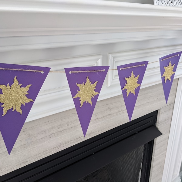 Tangled Sun Banner - Etsy