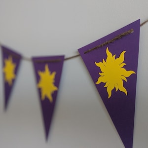 Tangled Flag Banner - Custom Cut - Customizable Sizes and Colors - Etsy
